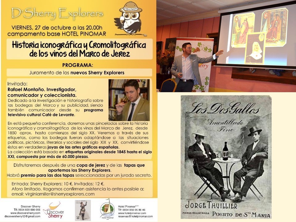 Rafael Montaño invitado de la reunión de los Sherry Explorers/Rafael ...