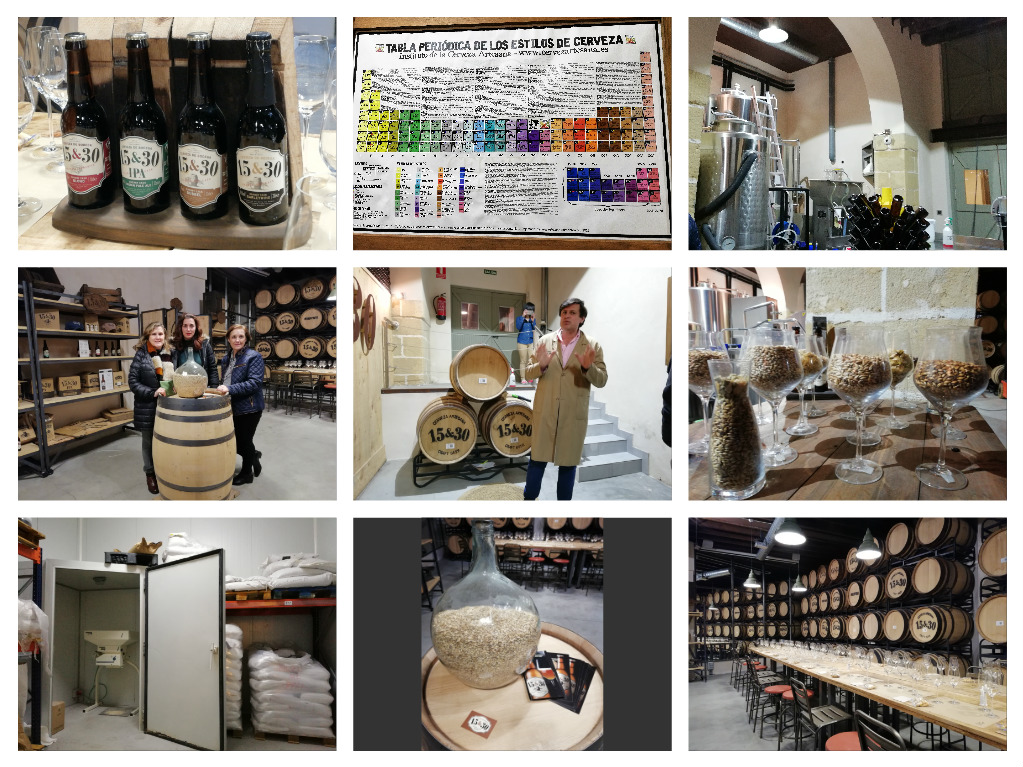 Visita a Sherry Beers 15-30/ Visit to the Sherry Beers 15-30 Brewery ...