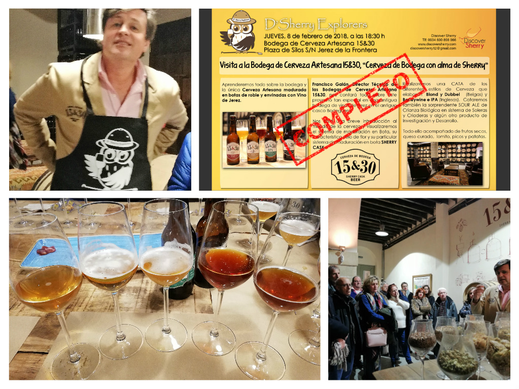 Visita a Sherry Beers 15-30/ Visit to the Sherry Beers 15-30 Brewery ...