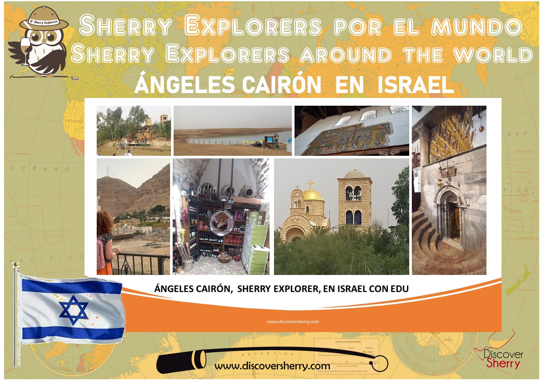 Sherry Explorers por el mundo: Ángeles Cairón en Israel – Discover Sherry