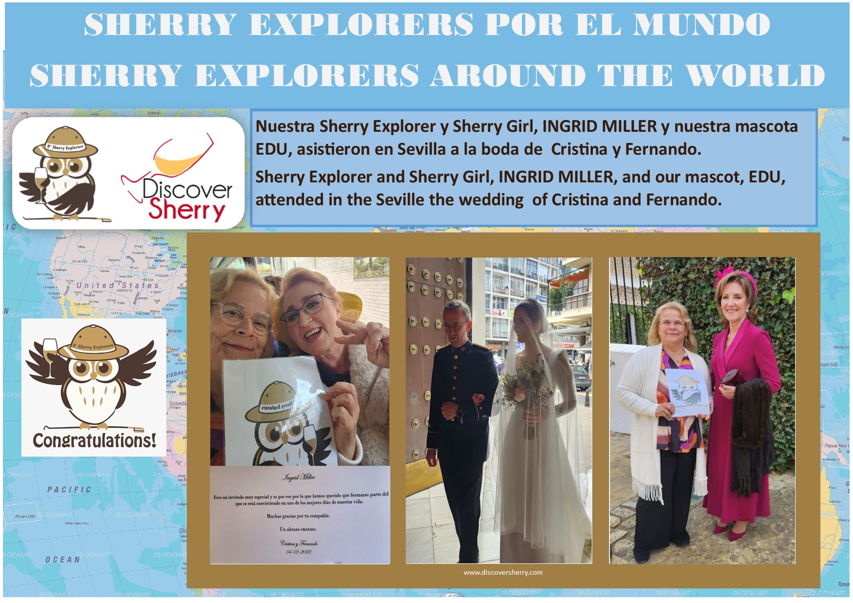 Sherry Explorers y EDU por el mundo: Ingrid Miller en Sevilla ...