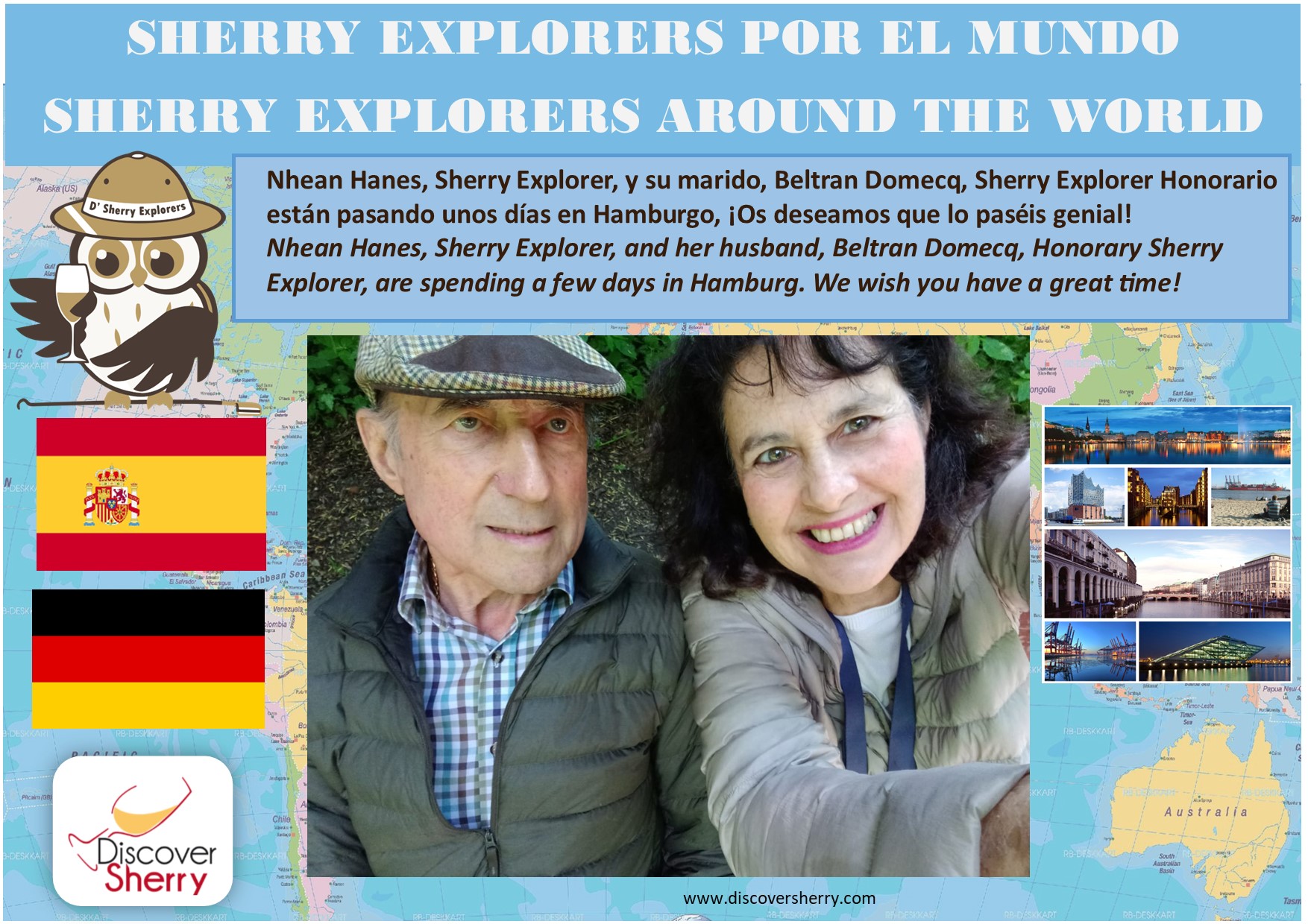 Sherry Explorers por el mundo: Nhean y Beltrán – Discover Sherry