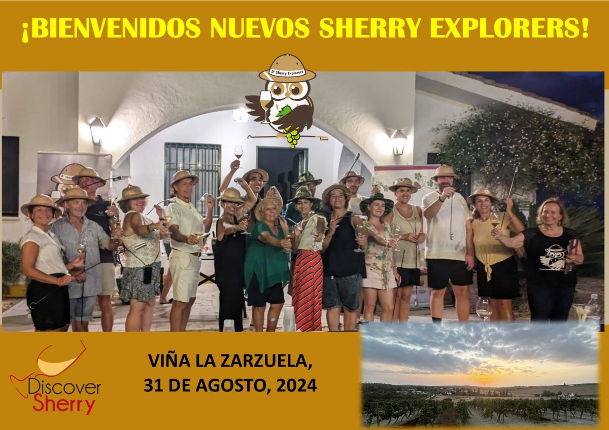 Bienvenidos nuevos Sherry Explorers! Ya somos 1489 en el mundo mundial ...